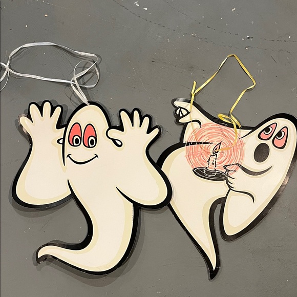 Beistle | Holiday | Vintage Beistle Halloween Ghost Decorations | Poshmark